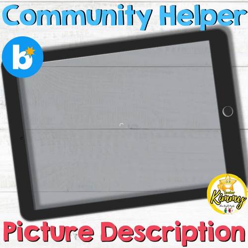 Community Helper Picture Description Answering WH Questions by Teacher ...