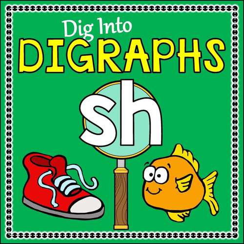 SH Digraph Activities | sh digraph NO PREP Worksheets | Games | TPT