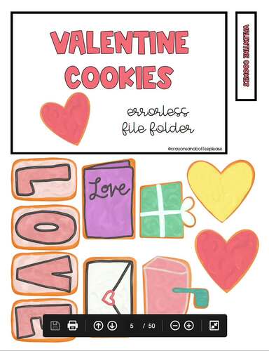 Valentine File Folders by crayonsandcoffeeplease | TPT
