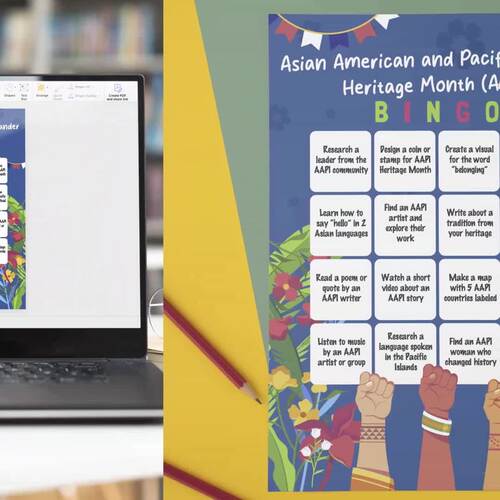 AAPI Heritage Month Bingo | Celebrate Asian American & Pacific Island ...