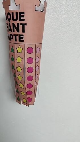 French Orange Shirt Day Windsock Craft T-Shirt Pop Art CHAQUE ENFANT COMPTE