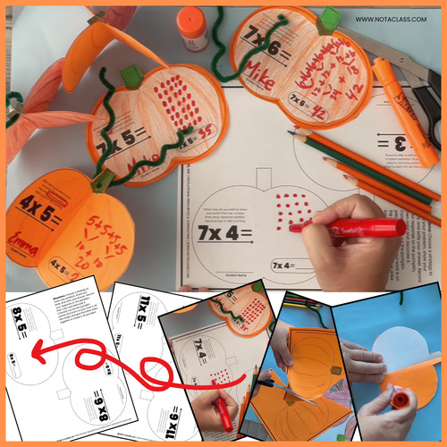 Halloween Math Test Prep Activity Videos | TPT