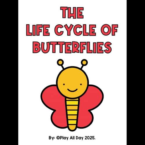 Butterfly Life Cycle Adapted Books | Flash Cards | Poster | Interactive ...