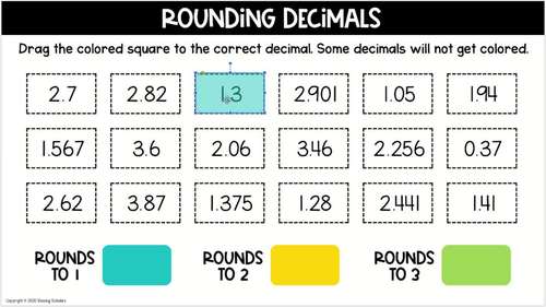 Rounding Decimals Google Slides Digital Learning by Raising Scholars