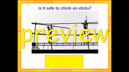 Is It Safe?–Activity Slides-Fill the box with Safe/Not Safe-Part 2 ...