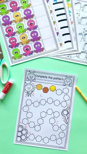 CRAFT - Bunny&Chick - Easter by Lisa's Kindergarten Class | TPT