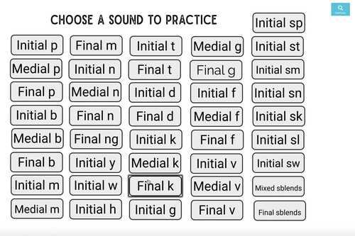 Articulation Homework Early Sounds: Words & Phrases + BOOM Cards