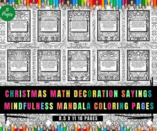 Christmas Math Bulletin Board, Activities, Decorations Saying, Word Wall