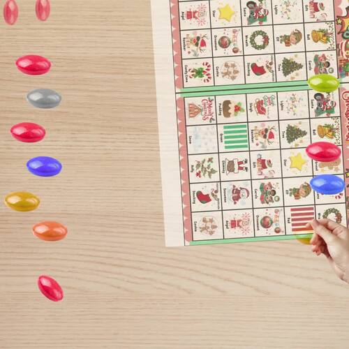 Merry Christmas Bingo Riddles Game 30 Unique Boards, Vocabulary ...