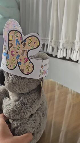 First Day of School Crown, Pre-K Paper Hat Craft + Writing prompt Back ...