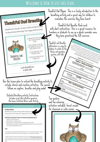 Gratitude & Relaxation Breathing Activity - Gratitude Nature Walk ...