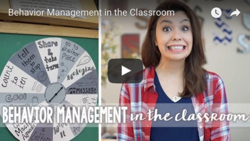 Behavior Management in the Classroom by The Lettered Classroom | TpT