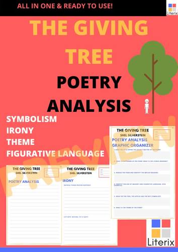 The Giving Tree - Google Slides Poetry Analysis Distance Learning by ...