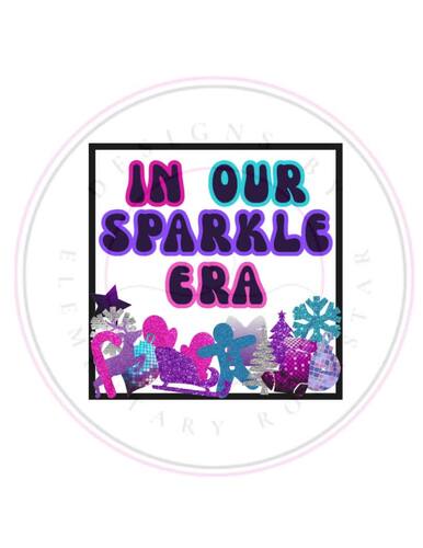 Winter Wonderland Sparkle & Disco Bulletin Board Kit by Elementary Rockstar