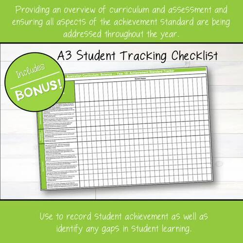 V9 Australian Curriculum SCIENCE ACHIEVEMENT STANDARD CHECKLISTS - YEAR 10