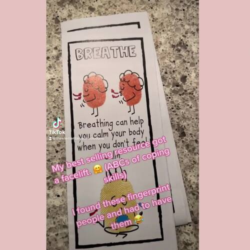 Coping Strategies Handouts (bulletin board with coping skills handouts ...