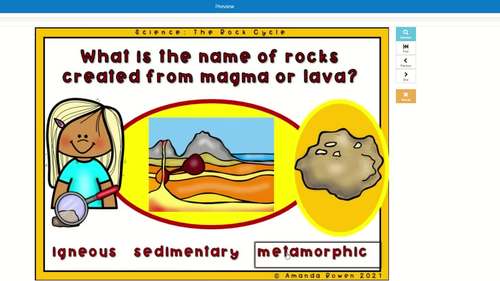 What Rock Cycle Boom Cards by Amanda Bowen - The Sci Ed Teacher | TPT