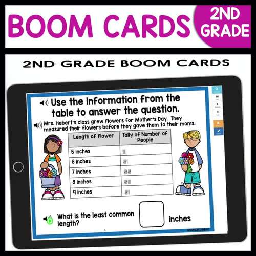 Tally Charts using Boom Cards by Shanon Juneau We are Better Together