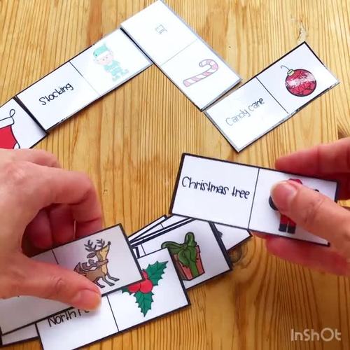 Christmas Vocabulary Game by The ESL Educator | TPT