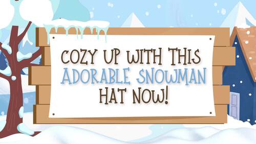 Snowman Hat Craft | Printable Winter Headband | Cut & Paste Activity ...
