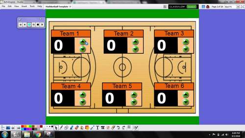 Mathketball Template by Luke Dulin | TPT