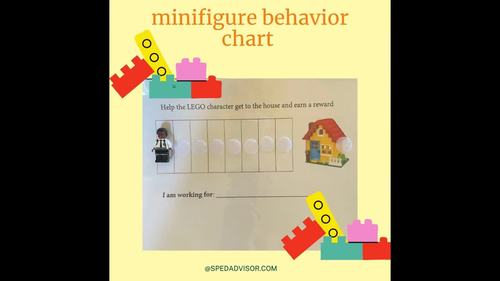 mini-figure behavior chart by SpedAdvisor | TPT