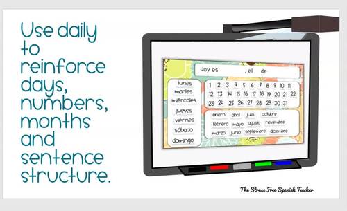 Practicing the DATE in SPANISH FECHA Mensajes de la Manana classic ...
