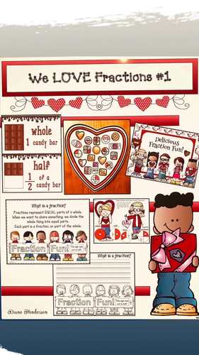 40% Off Fraction Activities Fraction Crafts Fraction Fun With Chocolates