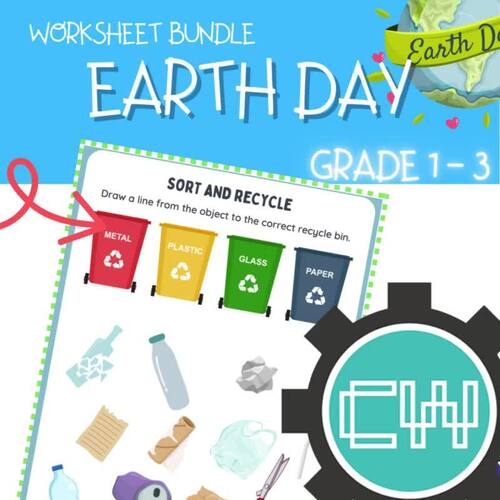 Earth Day Worksheet Bundle: Celebrate, Learn, and Protect Our Planet