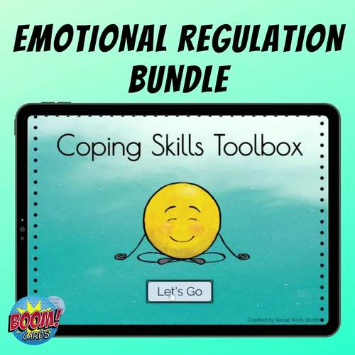 Emotional Regulation Bundle - Boom Cards by Social Work Studio | TPT