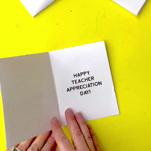Teacher Appreciation Day Cards| Printable Thank You Cards for Teachers ...