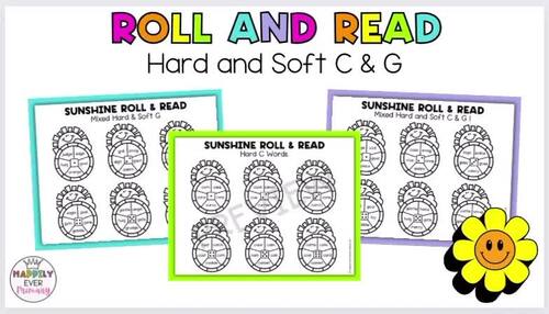 End of the Year Summer Roll & Read Fluency Practice Games | Hard and ...