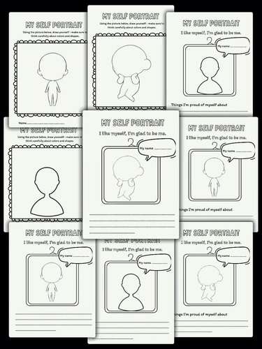 My Self Portrait by luckygirl luckygirl | TPT