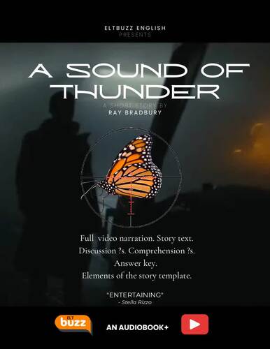 A Sound Of Thunder. Ray Bradbury. Short Story. Literature. Reading. ELA.
