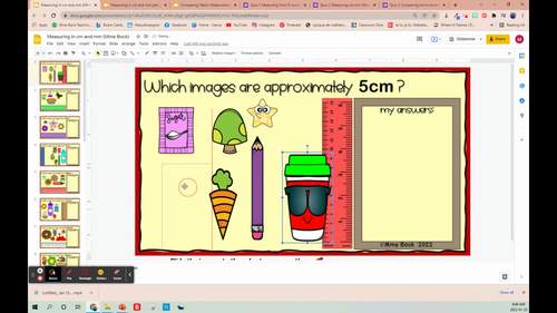 BUNDLE: Measurement Google Slides™ + 3 quizzes by Mme Bock | TPT