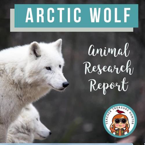Arctic Wolf informational article for writing animal reports 1st grade ...