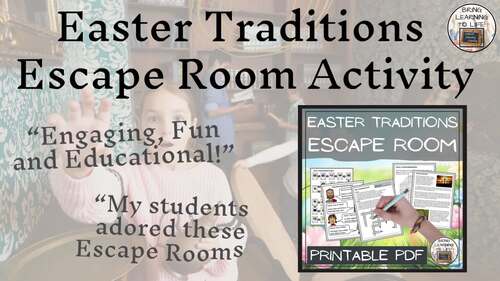 Easter Around the World Escape Room | Social Studies & Holiday Activity