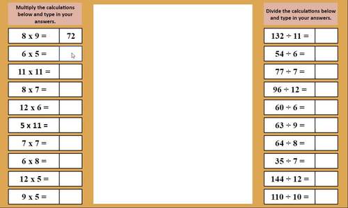Digital Pixel Art NO PREP - Thanksgiving/Fall Multiplication and ...