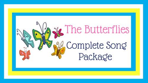 Butterfly Song and Scarf Activity for Lower Elementary Music | TpT
