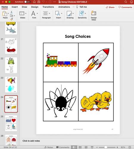 Visual Supports for Songs | Toddlers, Preschool, Special Education, AAC