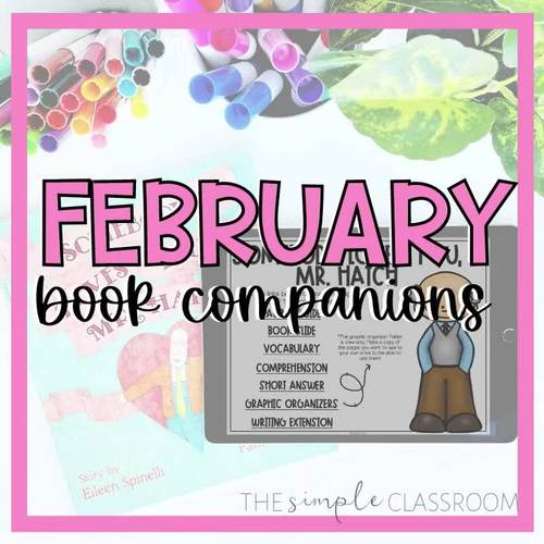 Book Companion BUNDLE | February Reading Comprehension | TPT