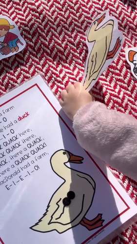 Old MacDonald Had a Farm Interactive Book - Circle Time, Small Group ...