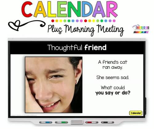 September First Grade Calendar morning meeting Digital Google Slides ...