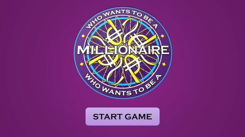 Who Wants to Be a Millionaire - PowerPoint Game Template - with score