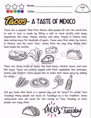 Reading Comprehension Worksheets | World Food Day | 6 Passages + Answers