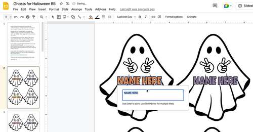 Retro Groovy Halloween Bulletin Board | Retro Ghost Bulletin Board