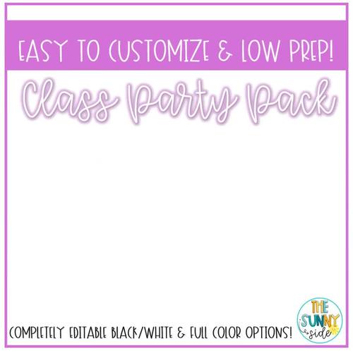 Halloween Class Party Pack Activities and Centers by The Sunny Side