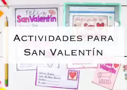 Valentine's Day in Spanish | Lectura de cuento y escritura de San Valentín
