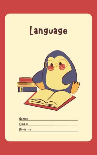 Animals Studying School Subjects Notebook Book Cover by TeacherAcademicAid