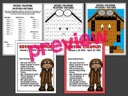 Bessie Coleman Activities | Digital & Print by Joyful 4th | TpT